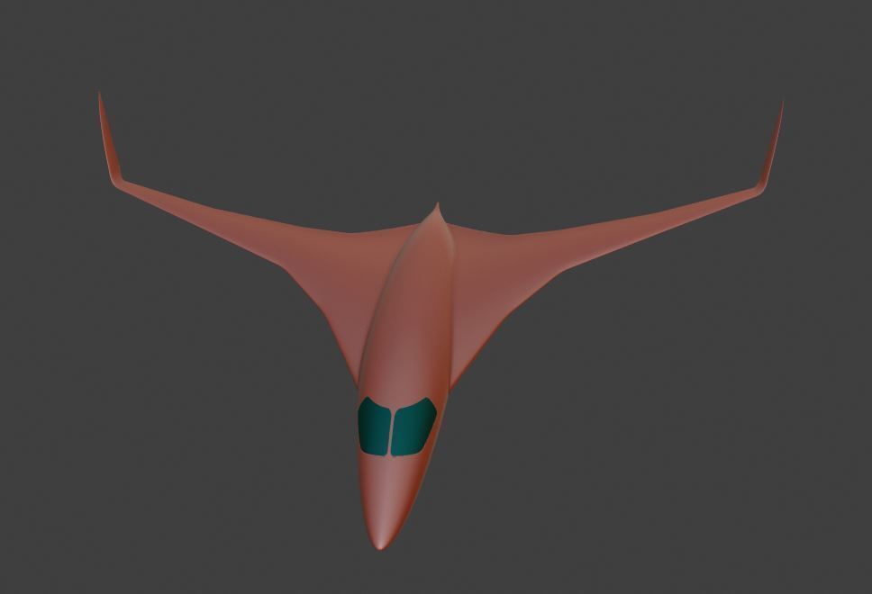 BWB EVO M 3D model | CGTrader