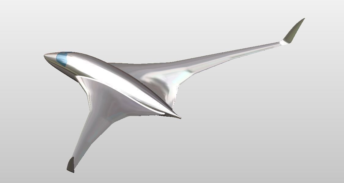 BWB EVO M 3D model | CGTrader