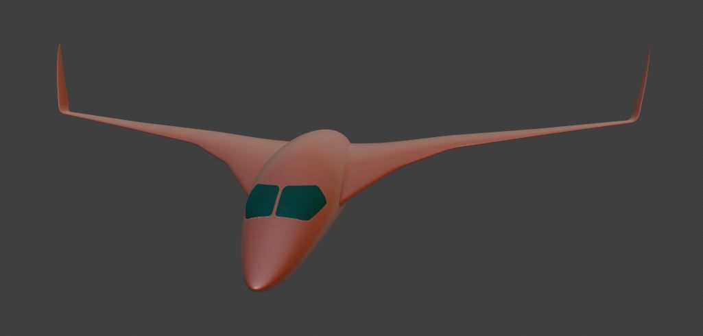 BWB EVO M 3D model | CGTrader