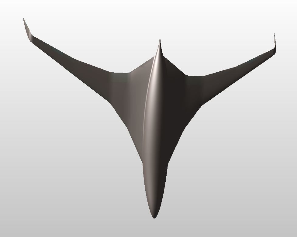 BWB EVO M 3D model | CGTrader