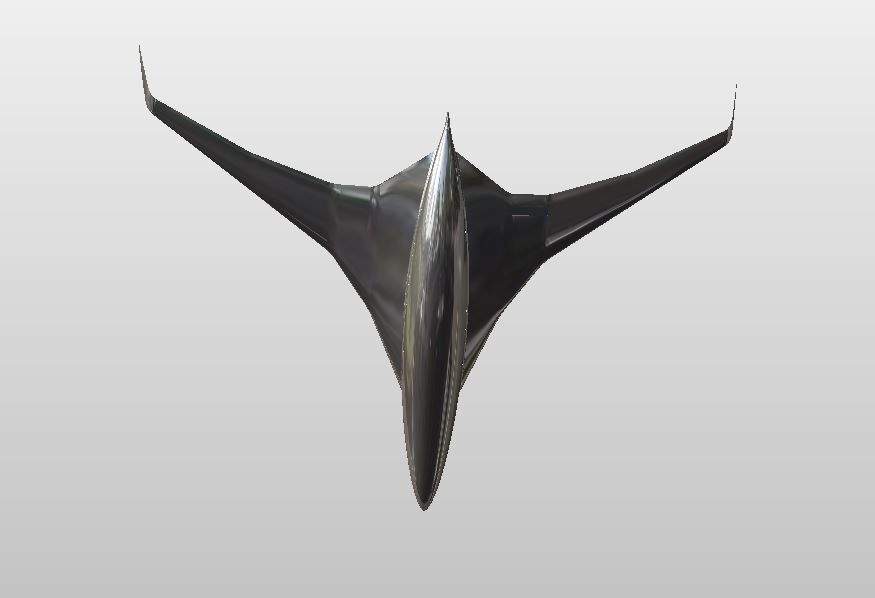 BWB EVO M 3D model | CGTrader