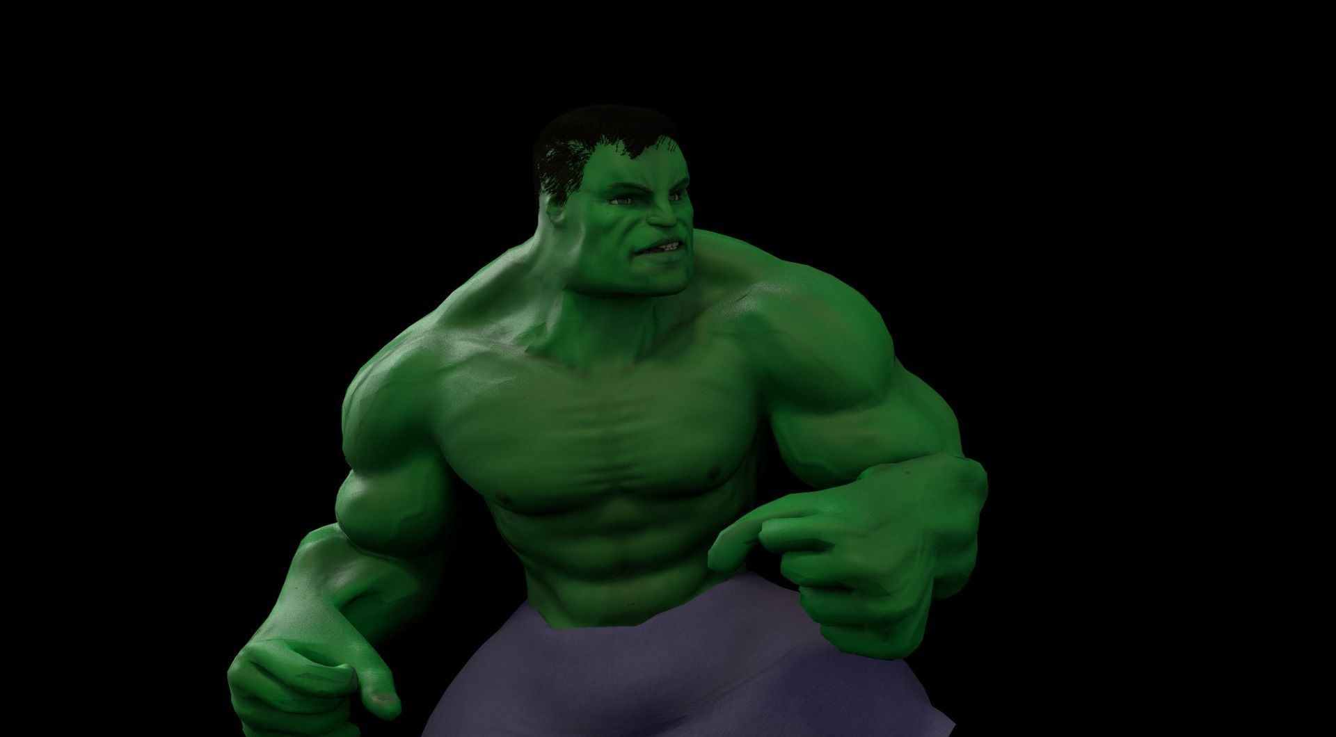 3D model Hulk Rigged and Animated 2018 VR / AR / low-poly | CGTrader