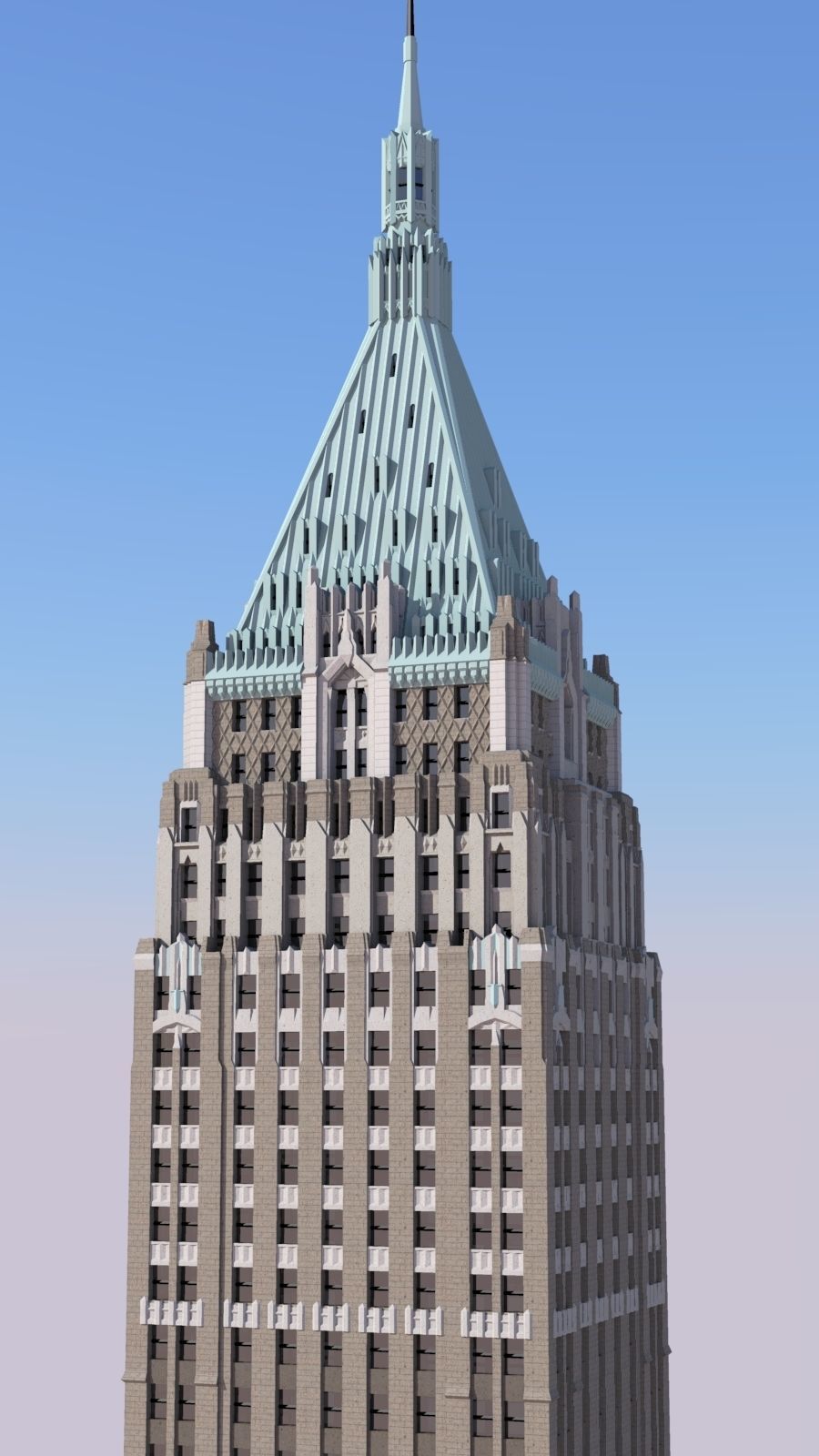 40 Wall Street 3D model 3D printable | CGTrader