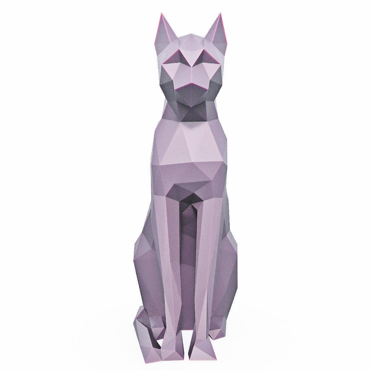3D model Cat Low Poly 9 | CGTrader