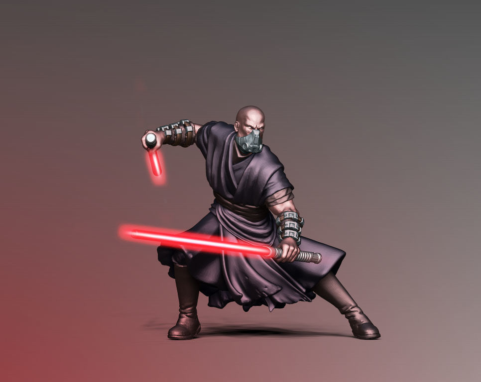 Dark apprentice - 35mm scale 3D model 3D printable | CGTrader