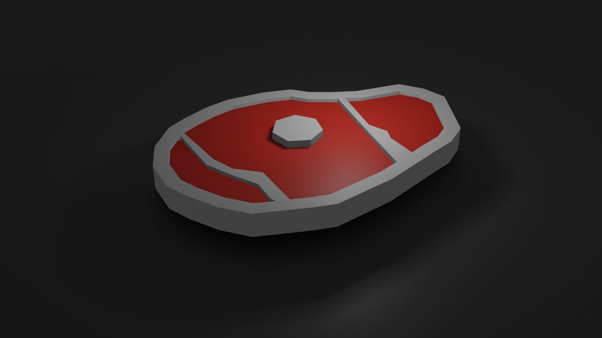 Meat LowPoly heart shaped object free VR / AR / low-poly 3D model ...