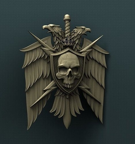 Skull 3d STL Model for CNC Router 3D model | CGTrader