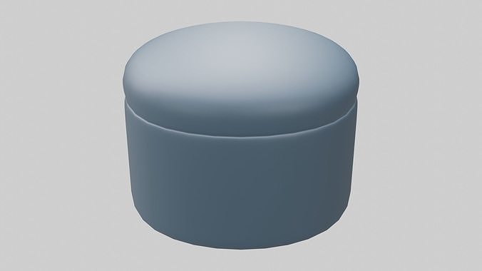 3D model Master Bedroom Footstool VR / AR / low-poly | CGTrader