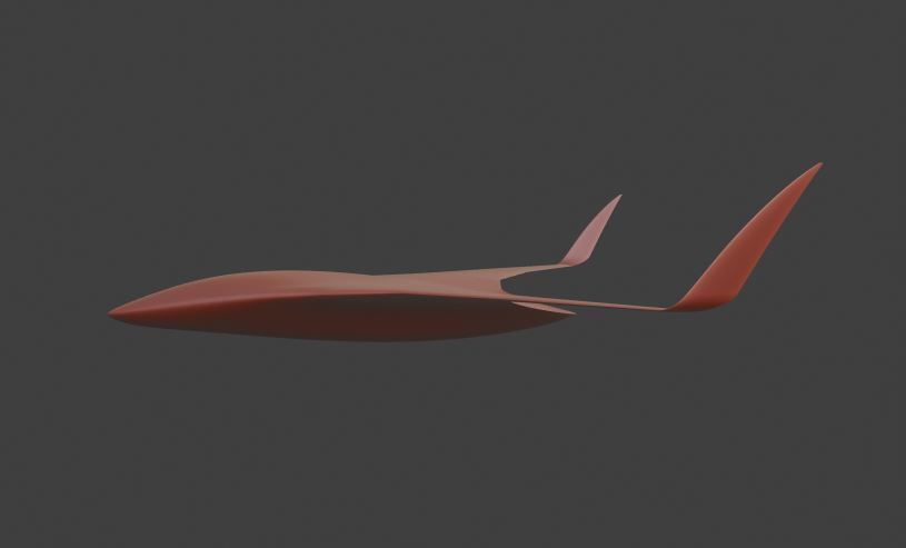 BWB Gleich Drone 3D model | CGTrader