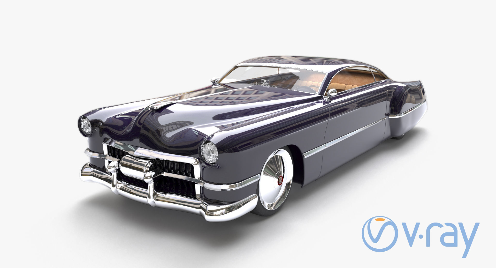 Cadzzila Hot Rod 3D model | CGTrader