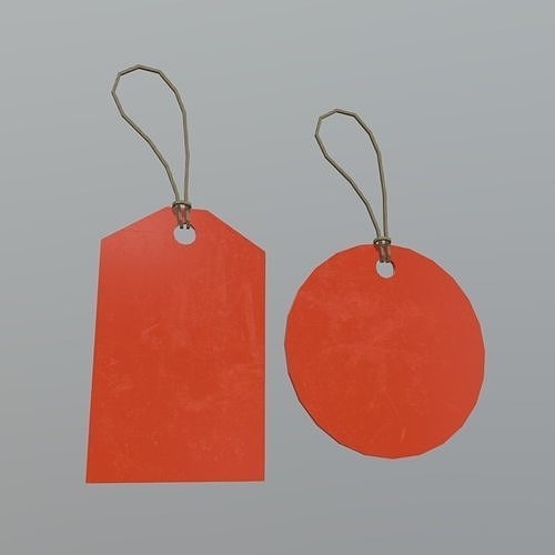 3D model Price Tags VR / AR / low-poly | CGTrader