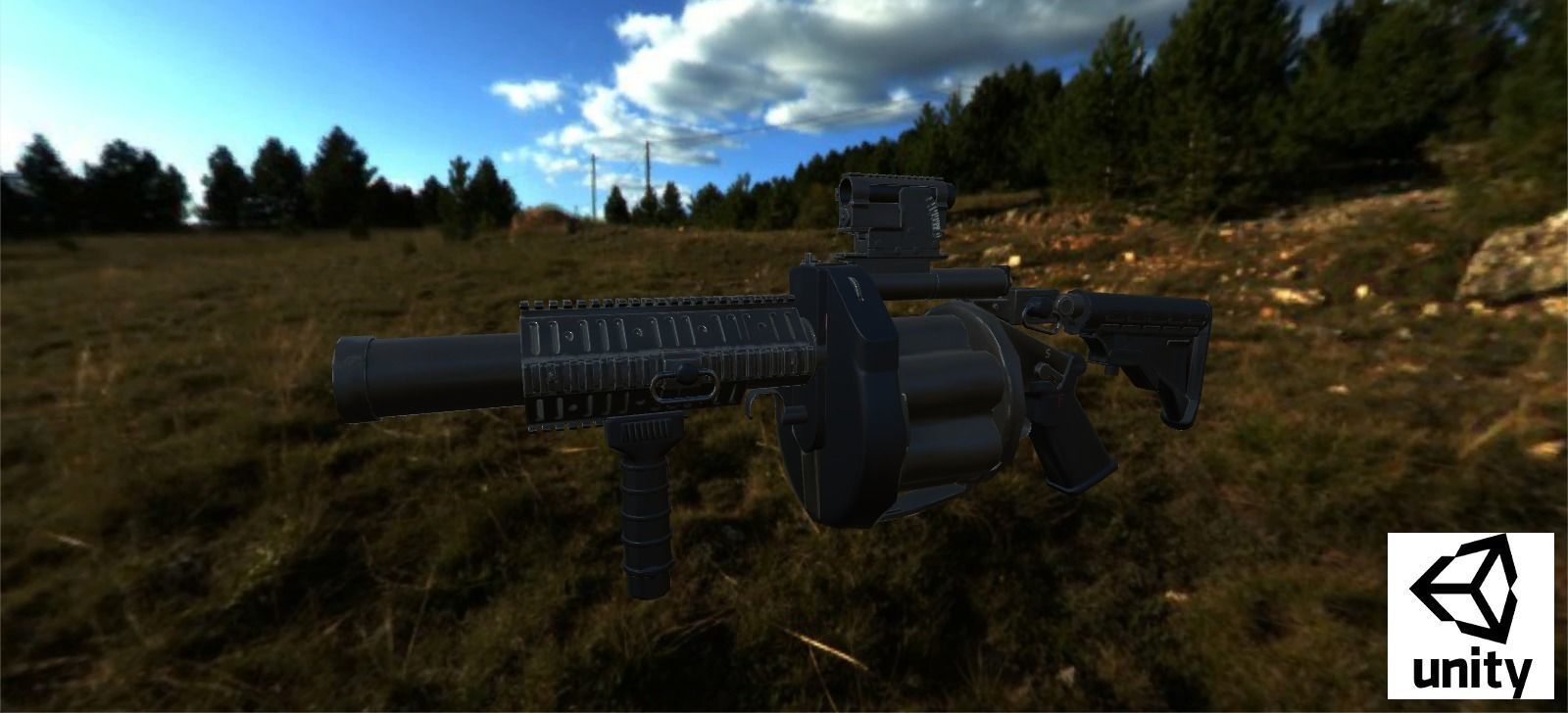 3D model M32 MGL VR / AR / low-poly | CGTrader