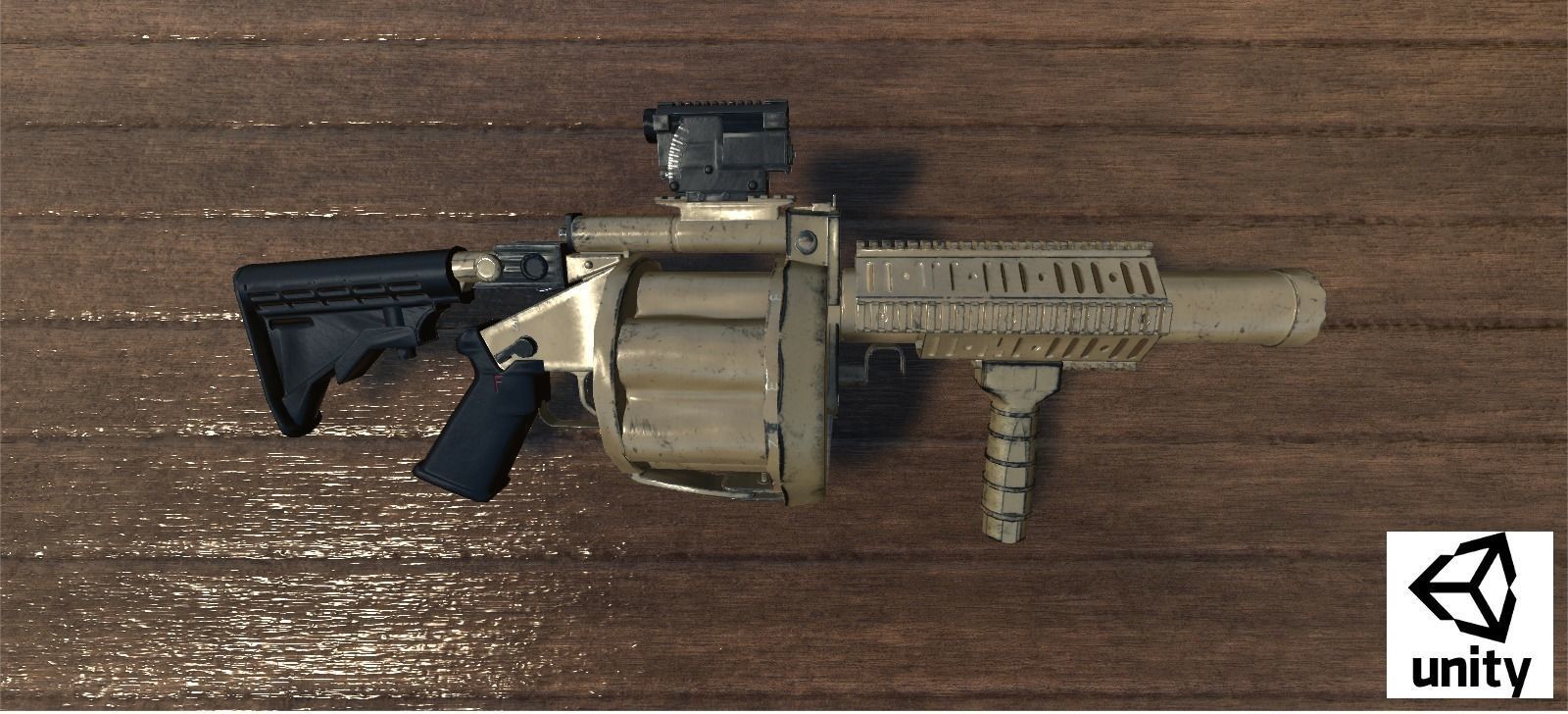 3D model M32 MGL VR / AR / low-poly | CGTrader