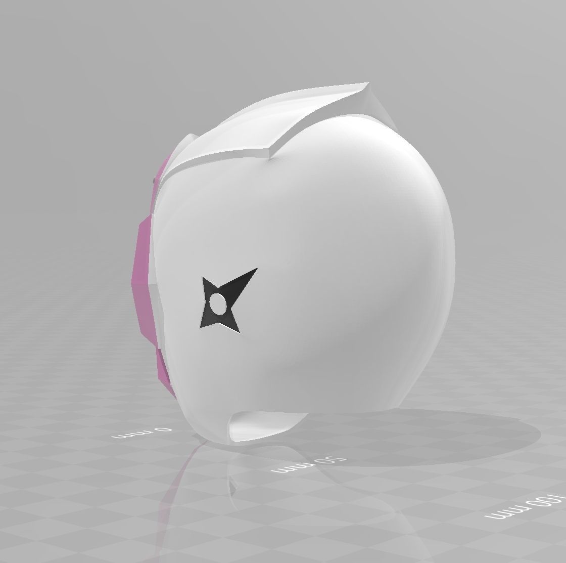 Power Rangers Shuriken Sentai Ninninger ShiroNinger Helmet 3D model 3D ...