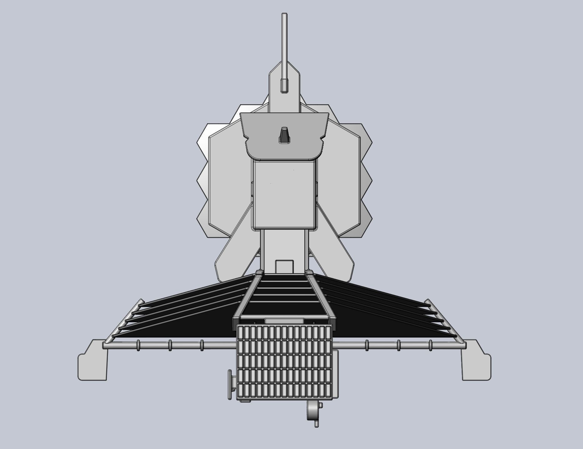 James Webb Space Telescope JWST Basic Model 3D model 3D printable ...