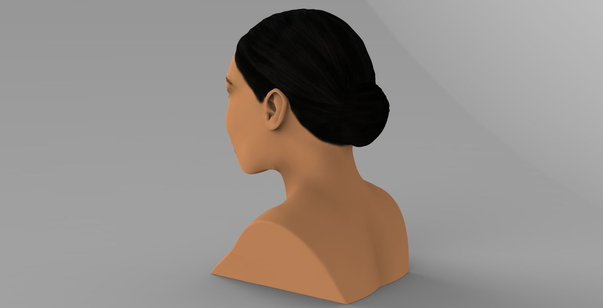 Nicki Minaj bust ready for full color 3D printing 3D model 3D printable ...
