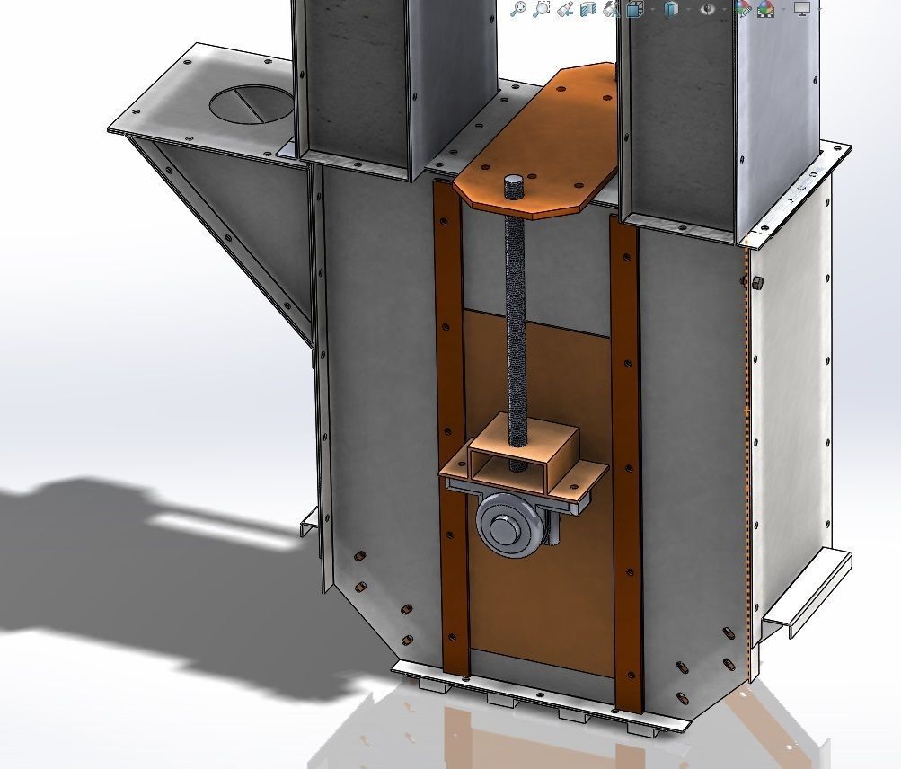 Bucket elevator 50t 3D model | CGTrader