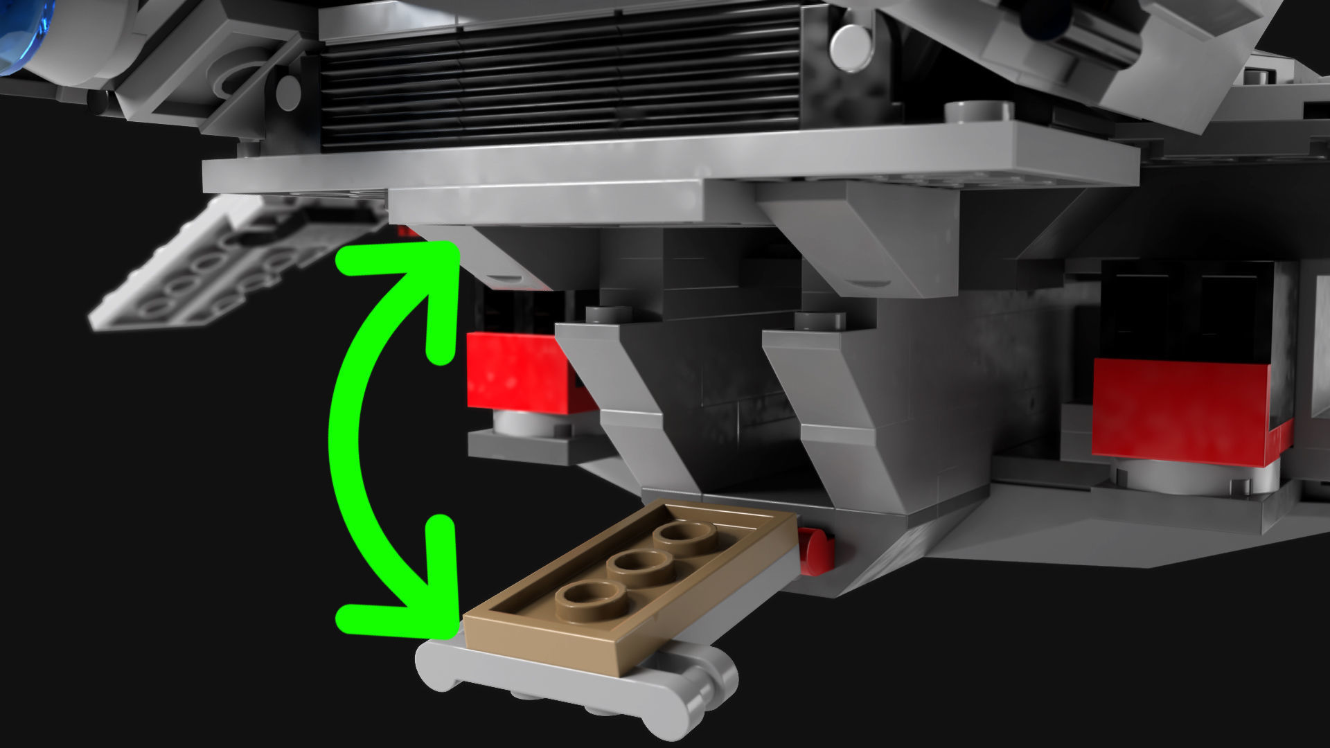 Lego Captain Marvel 3D model rigged | CGTrader