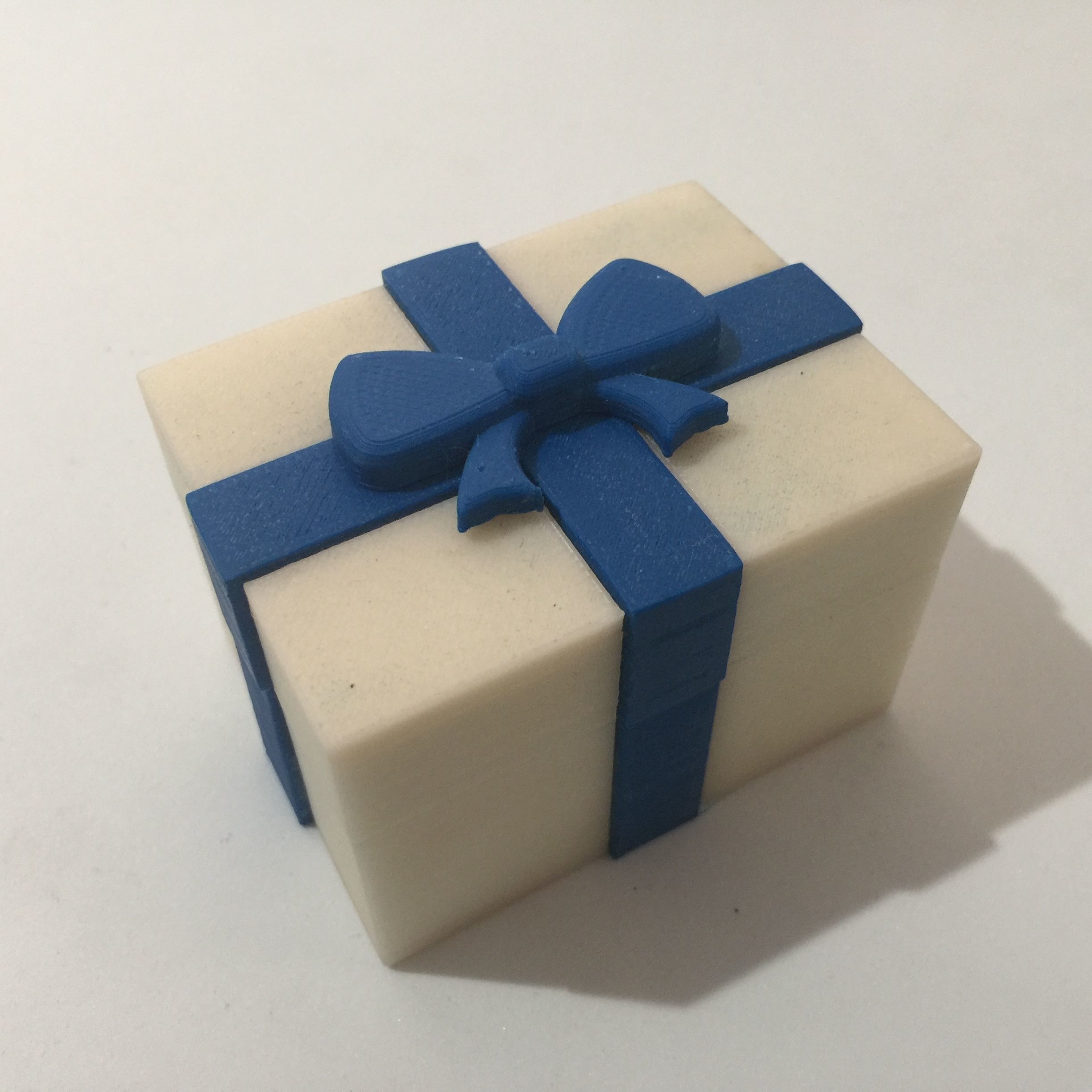 Giftwrapped Ring Box 3D model 3D printable | CGTrader