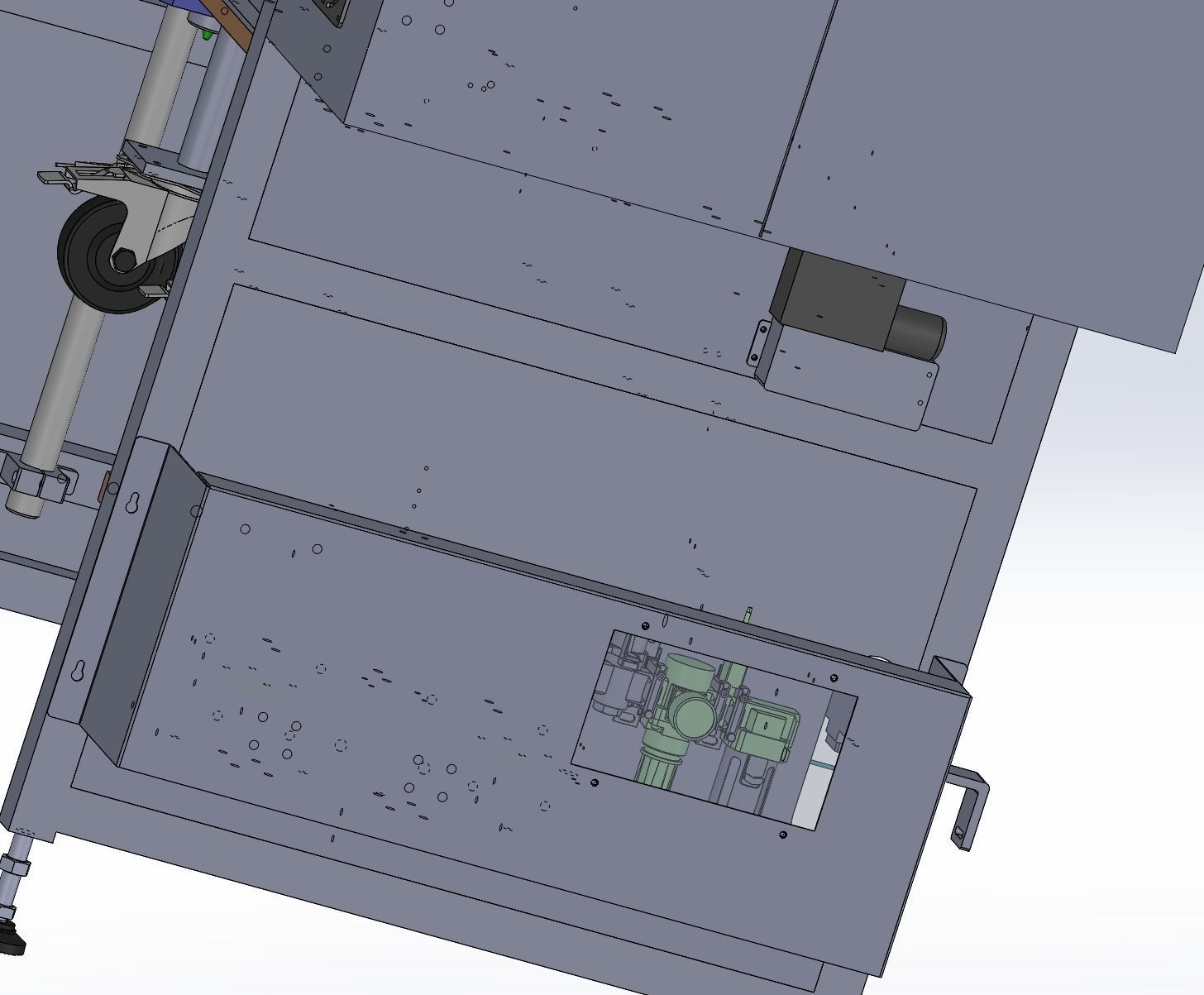 Elevator type loading and unloading equipment 3D model | CGTrader