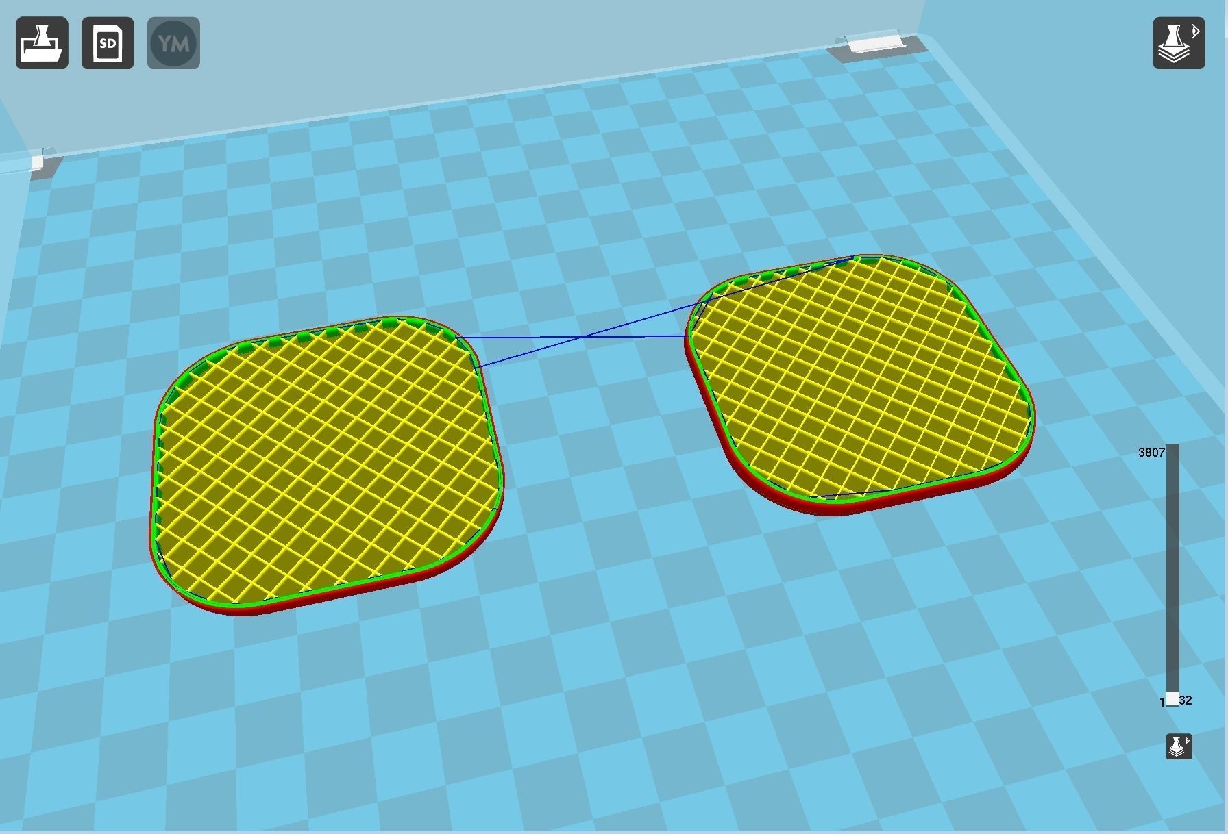 Delta Clipper MD DC-X Printable Miniature 3D model 3D printable | CGTrader