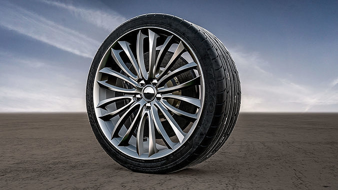 Alfa Romeo 8C Spider Rims 3D model | CGTrader