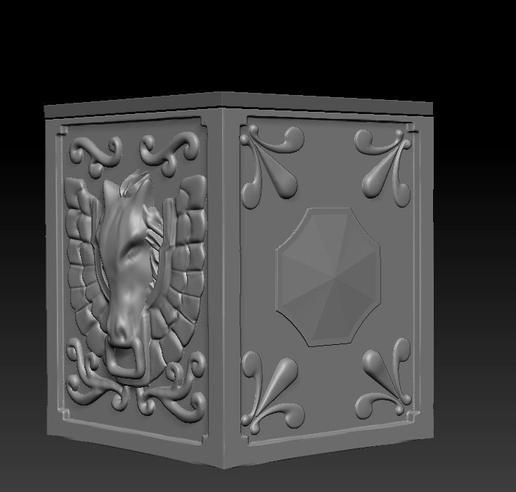 Cloth Armor Box - Pegasus 3D model 3D printable | CGTrader