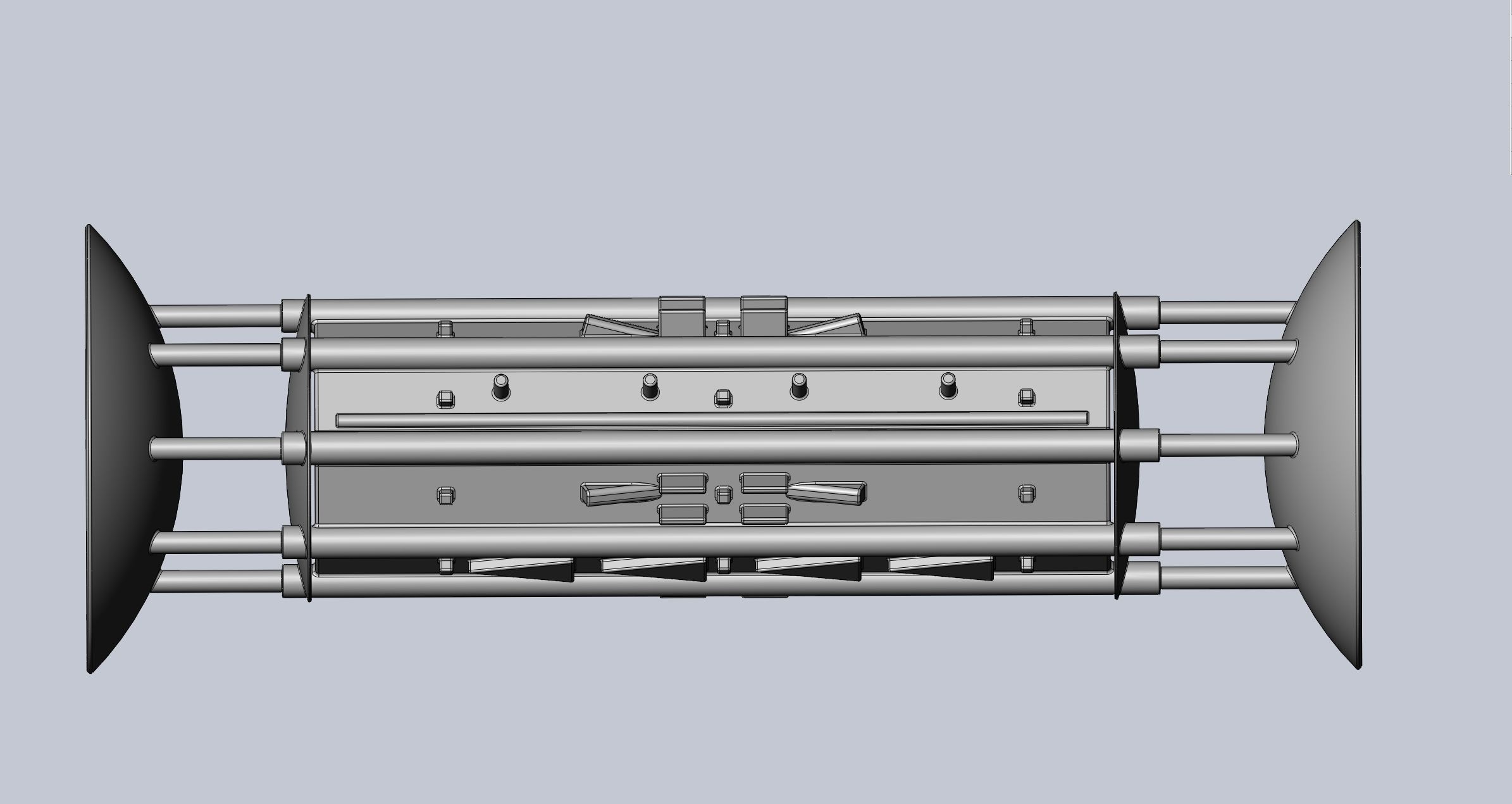 Orion Drive Two Ended Interstellar Ship Concept 3D model 3D printable ...