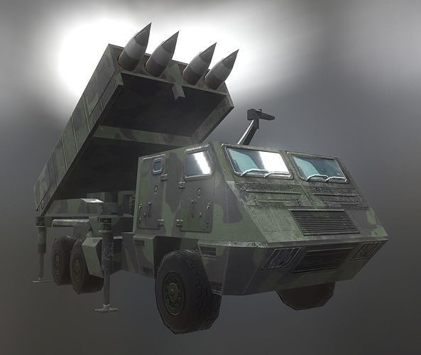 3D model Astros II VR / AR / low-poly | CGTrader