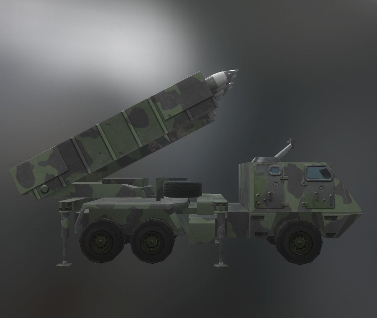 3D model Astros II VR / AR / low-poly | CGTrader