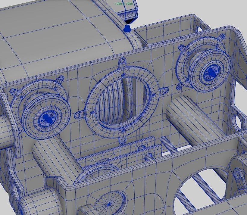 Overhead Crane Trolley 3D model | CGTrader