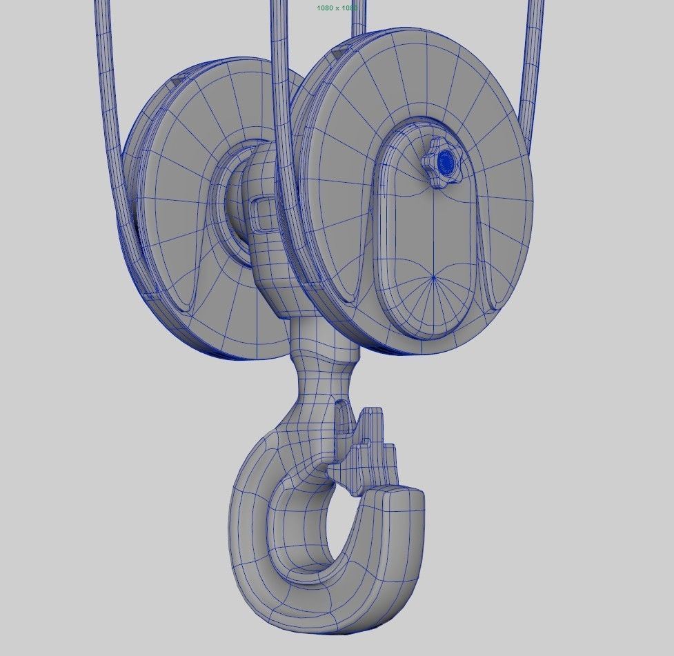 Overhead Crane Trolley 3D model | CGTrader