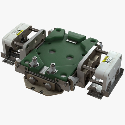 Hi-tech Robotics Mount 3D model | CGTrader