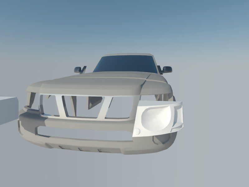 Nissan Patrol 3D model 3D printable | CGTrader