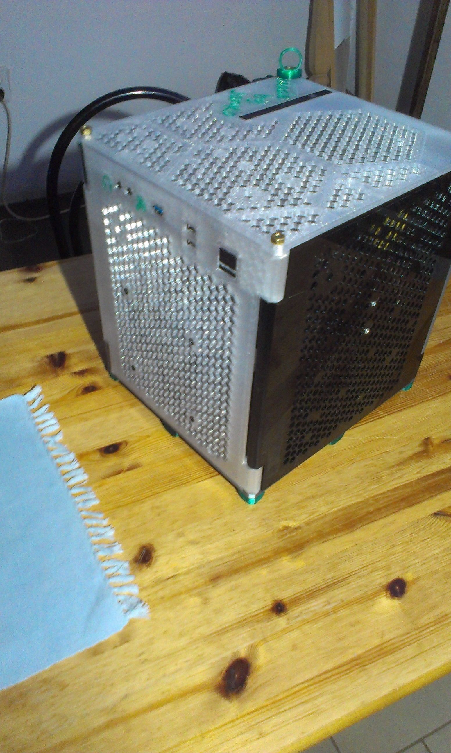 Pc Case Mini ITX 3D model 3D printable | CGTrader