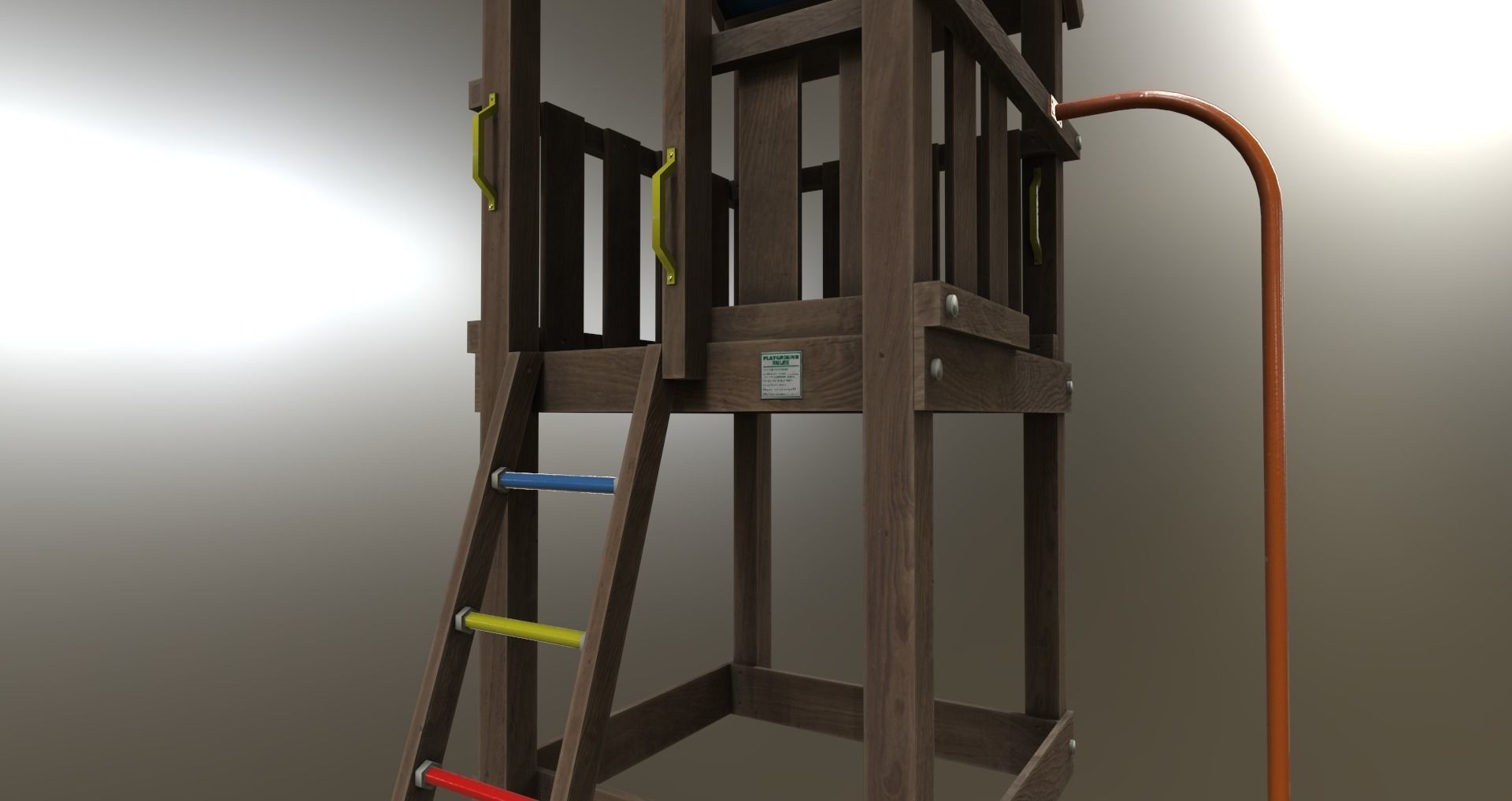 3D model Low-Poly Playground Pack VR / AR / low-poly | CGTrader