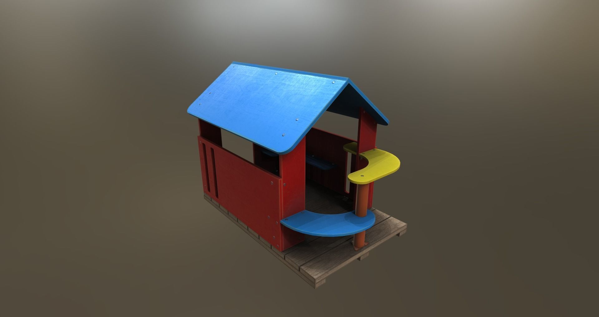 3D model Low-Poly Playground Pack VR / AR / low-poly | CGTrader