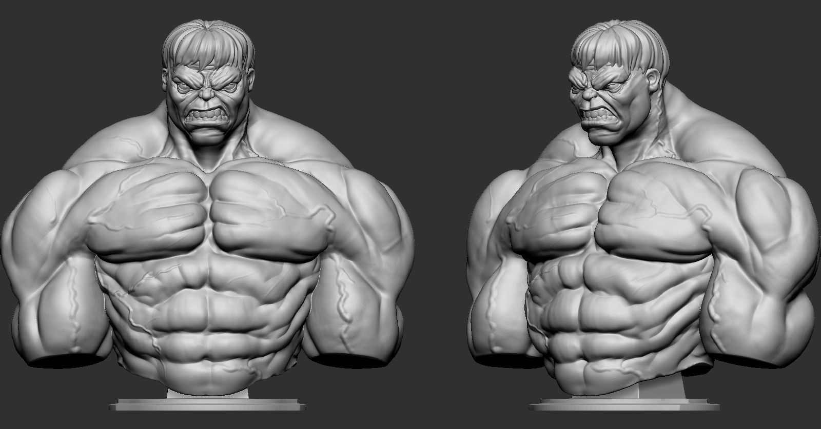 The Hulk 3D model 3D printable | CGTrader