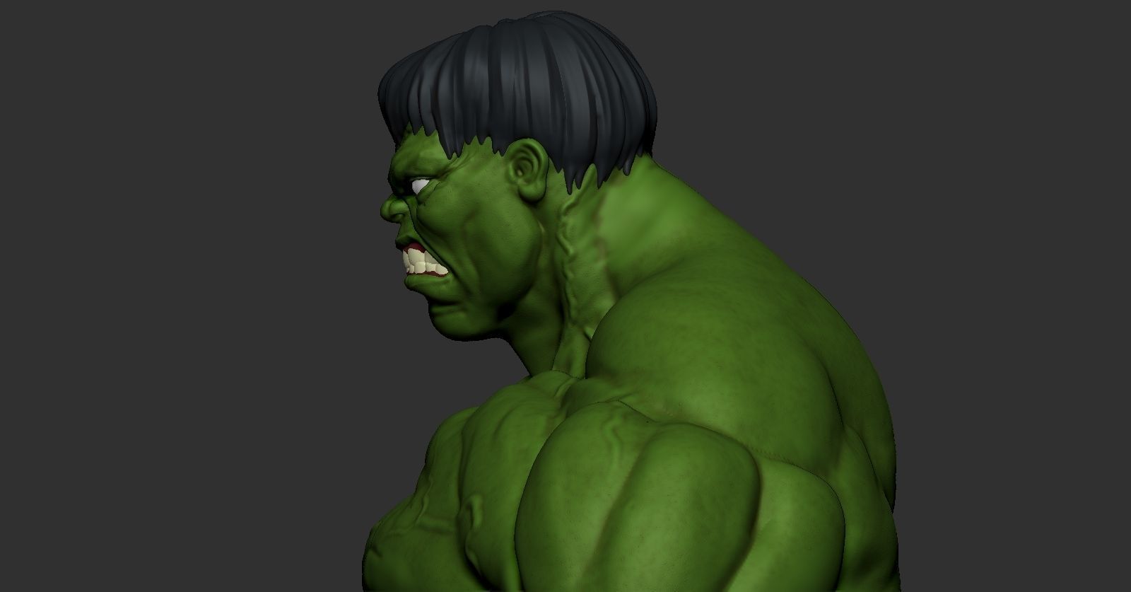 The Hulk 3D model 3D printable | CGTrader