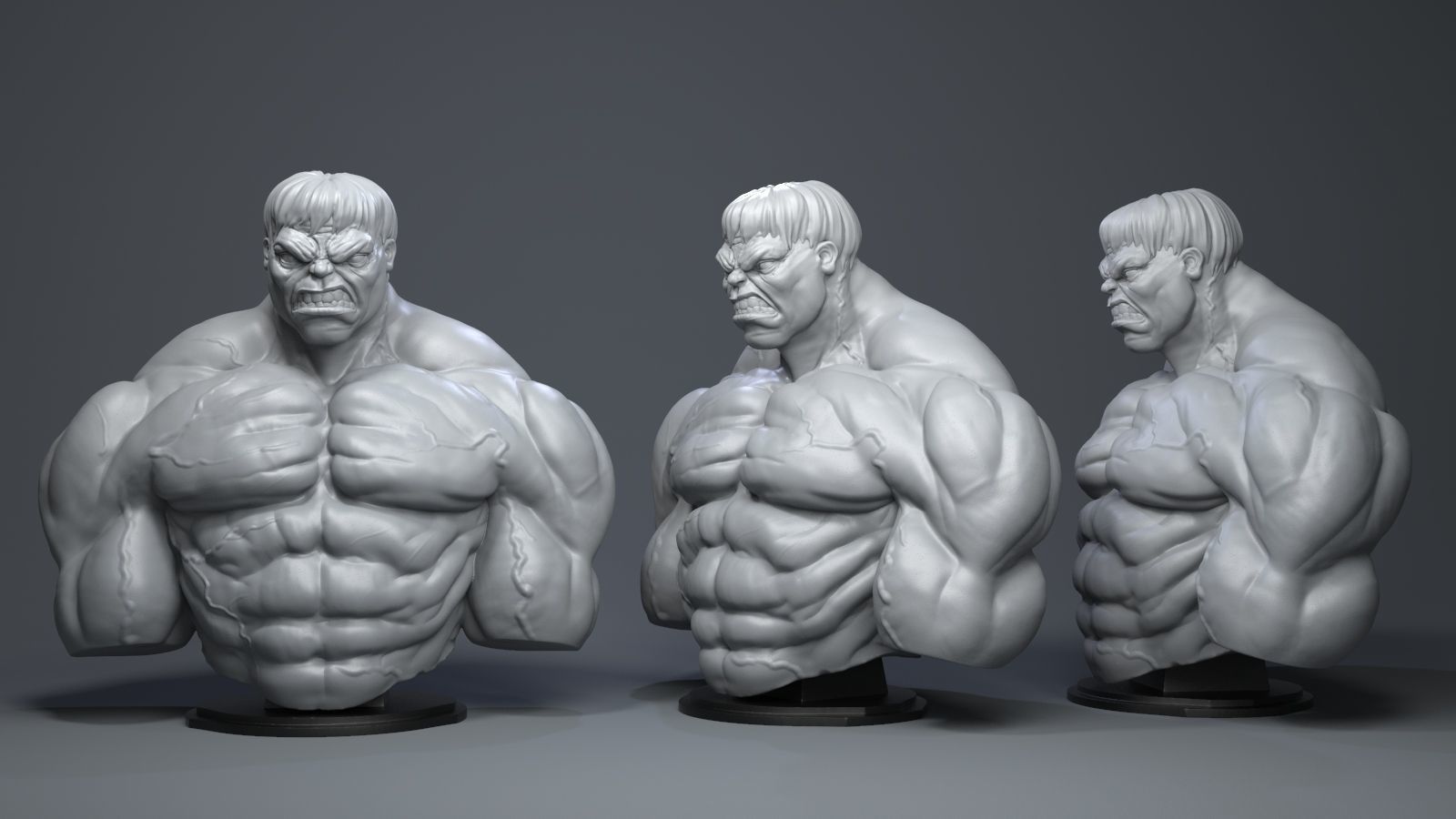 The Hulk 3D model 3D printable | CGTrader