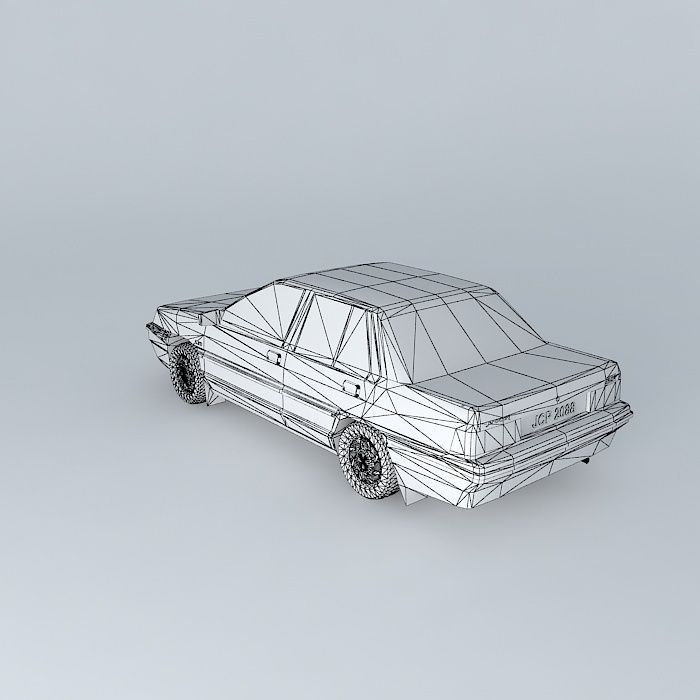 1992 Proton Saga 1.5 Automatic 12 Valve free 3D model | CGTrader