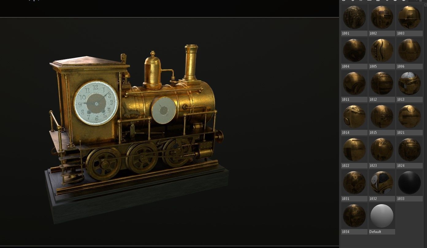 3D model Locomotive VR / AR / low-poly | CGTrader