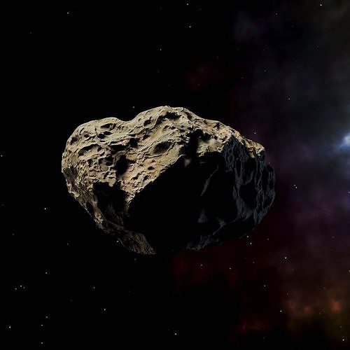 Asteroid free VR / AR / low-poly 3D model animated rigged | CGTrader