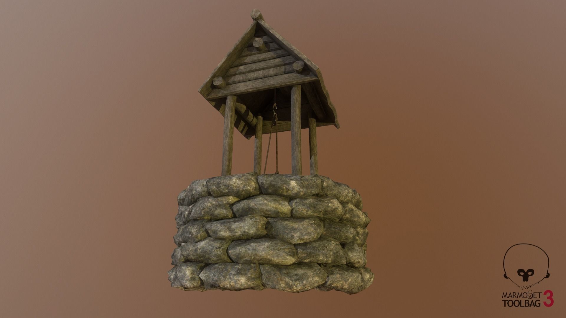 3D model Western - Well VR / AR / low-poly | CGTrader