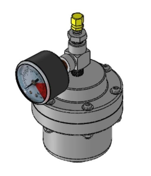 BLACOH CT1005 Pulsation Dampeners free 3D model | CGTrader
