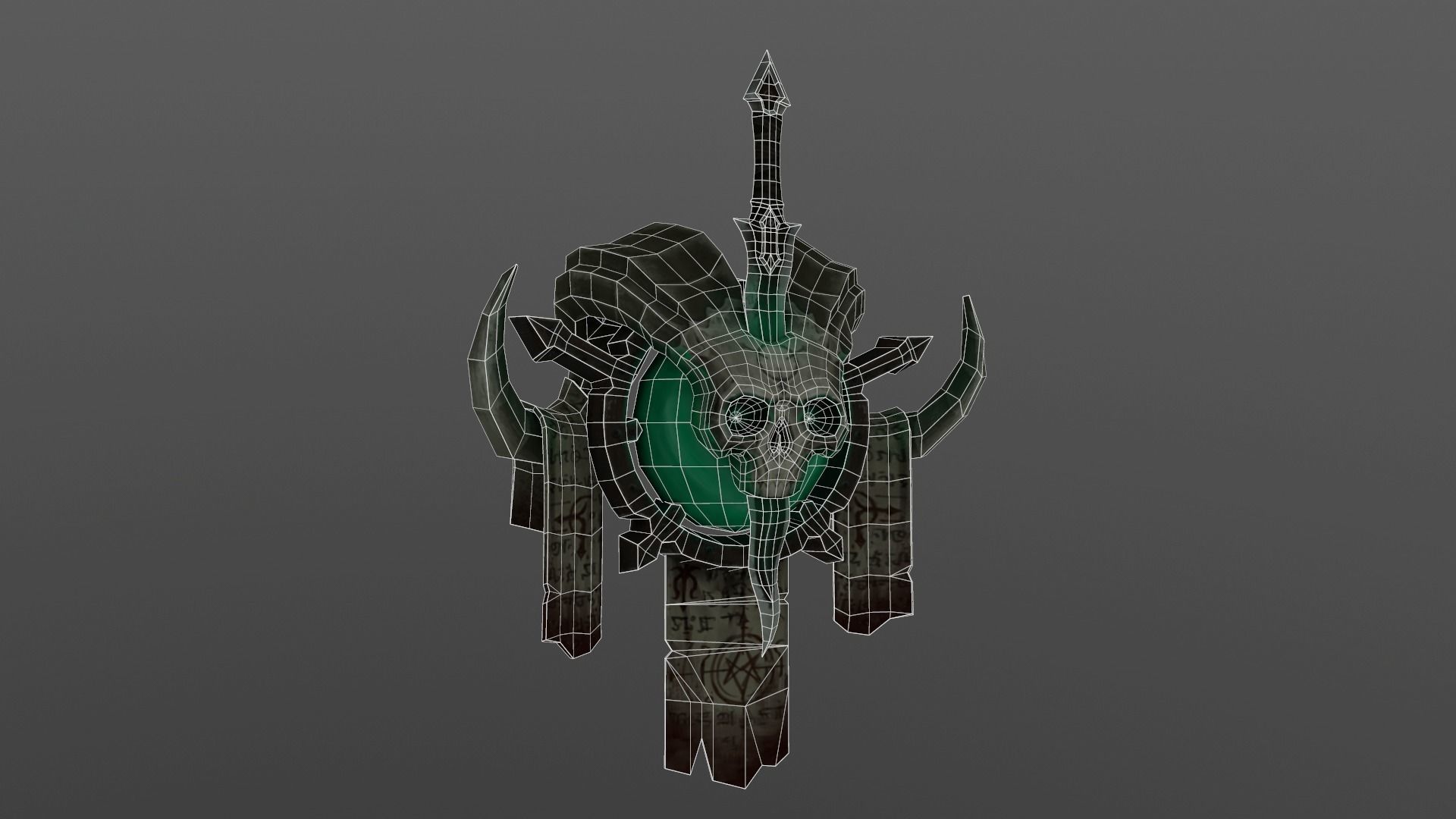 3D model Necro Class Sigil VR / AR / low-poly | CGTrader