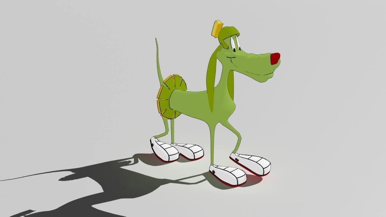 Commander k9 3D model rigged | CGTrader