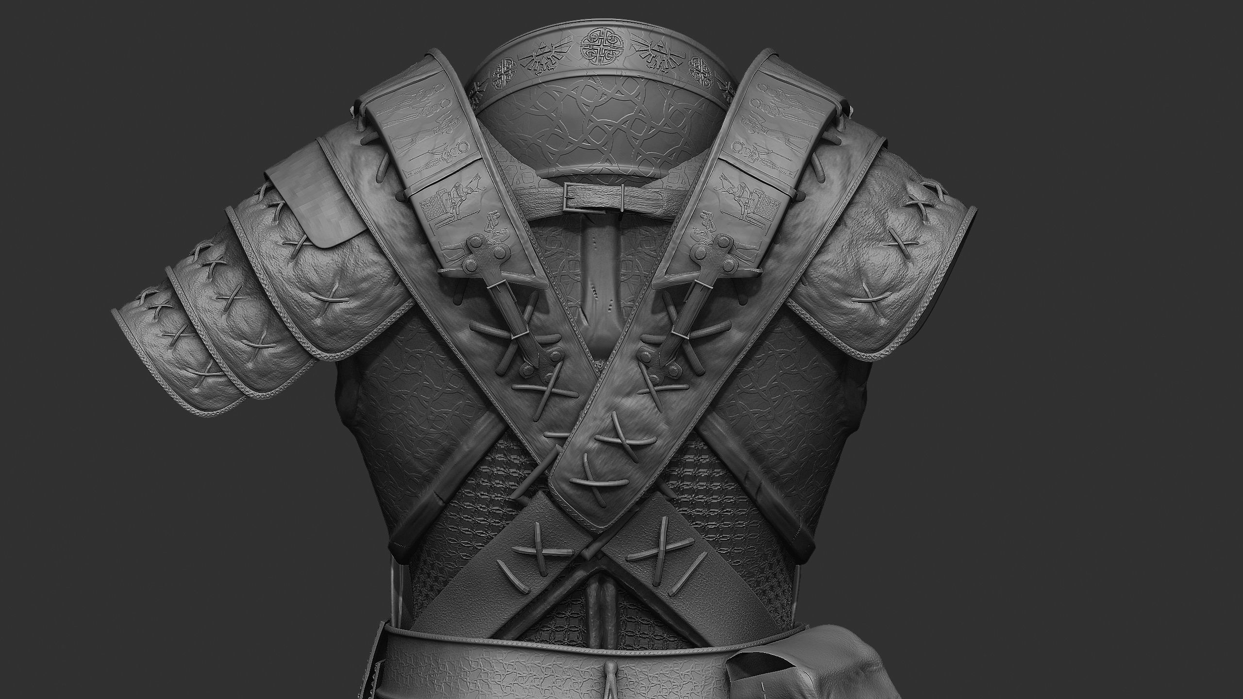 3D model BROK - GOD OF WAR VR / AR / low-poly | CGTrader