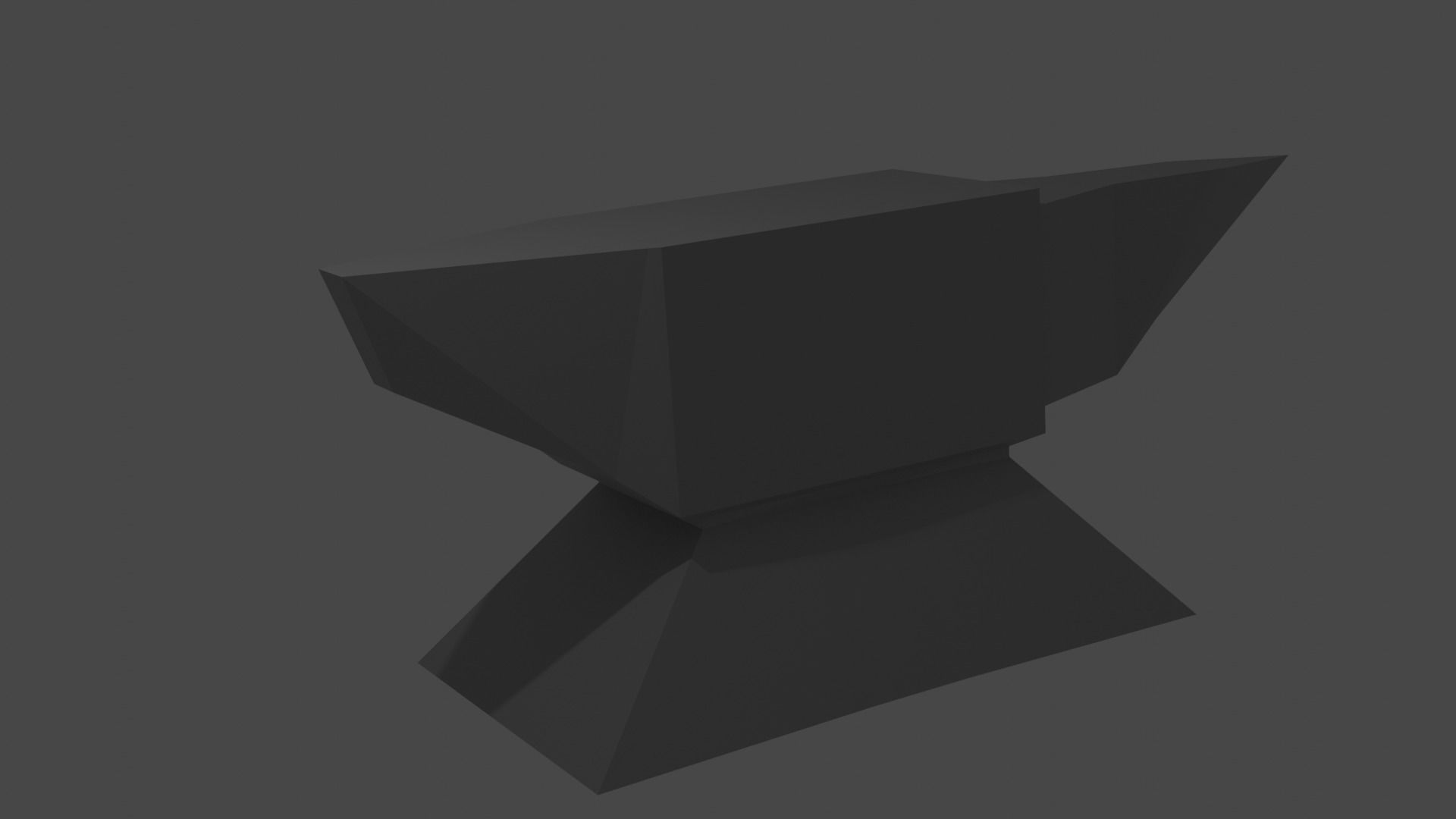 3D model Low Poly Anvil | CGTrader