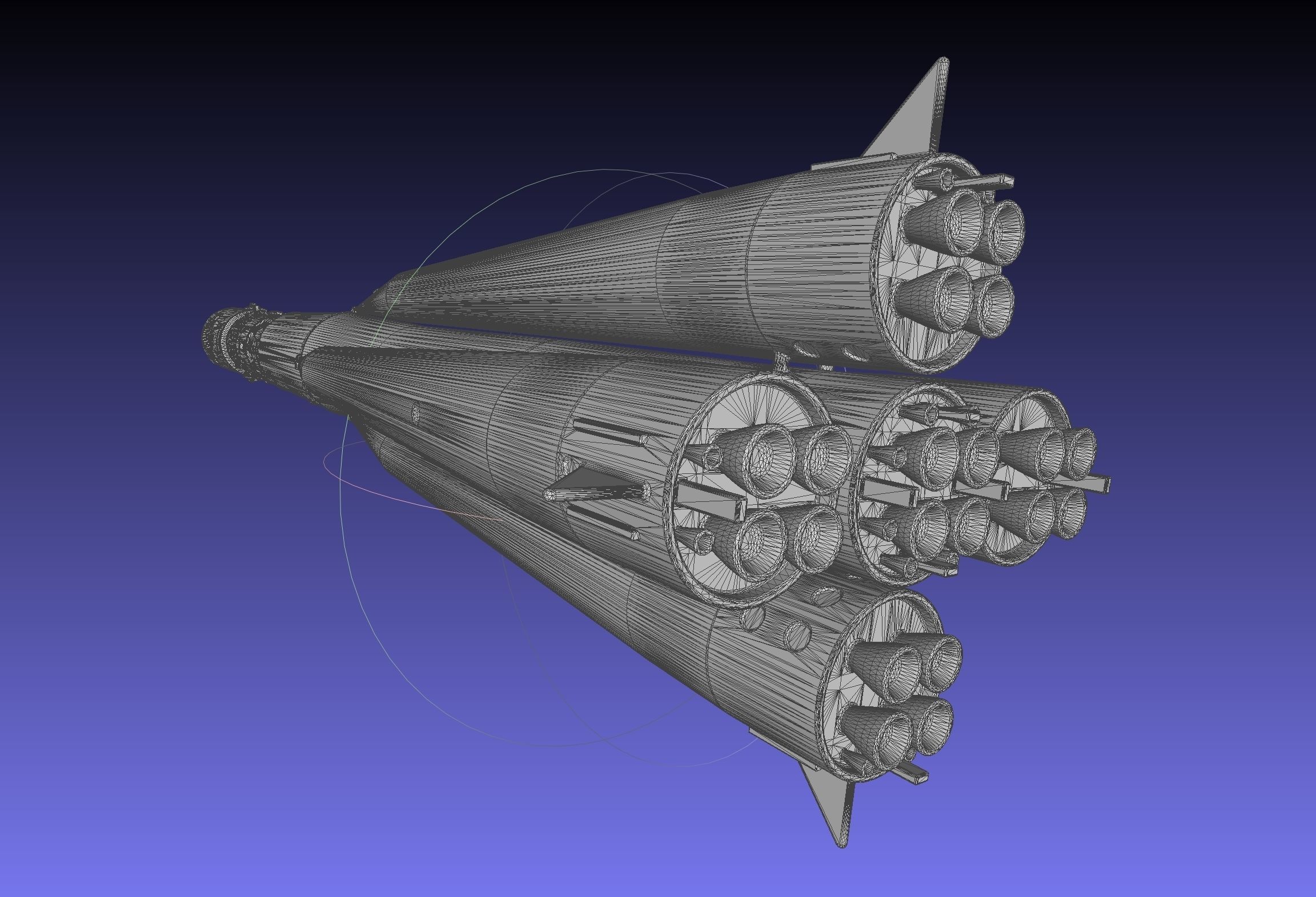 Vostok K Rocket Model 3D model 3D printable | CGTrader